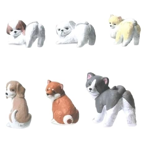 マルチカラー/ワンサイズ/Capsule toy・内容 1. シーズー(ホワイト＆ゴールド) 2. ペキニーズ(ホワイト) 3. ポメラニアン(クリーム) 4. ビーグル(レモン＆ホワイト) 5. 柴犬 6. 秋田犬(虎毛)・サイズ：全長約...