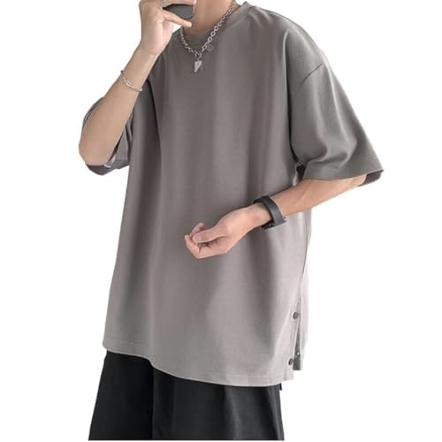 Tシャツグレー/2XL/-・Size:2XLColor:グレー・【1】素材は綿とポリエステルを配合しており、肌触りが柔らかく長時間着ても疲れません。・【2】通気性に優れた生地を採用、夏の暑い日も蒸れず快適に着用できます。・【3】着心地が抜群...