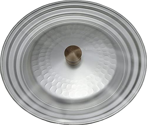 5)蓋シルバー/16 cm 18 cm 20 cm diameter/なし・Style:5)蓋Size:16 cm 18 cm 20 cm diameter・パッケージ個数:1・サイズ(約):21.6×21.6×4.7cm、板厚/0.9mm...