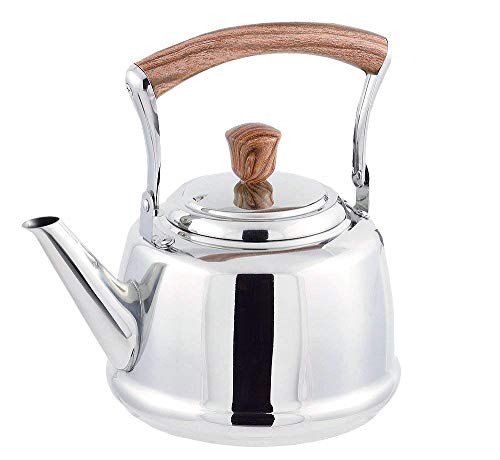 モダンシルバー/2.7 L/HB-3179・Size:2.7 L・パッケージ個数:1・サイズ:(約)幅24.5×奥行18.5×高さ24.5cm、本体縁までの高さ12.5cm・材質:本体・注ぎ口・蓋/ステンレス鋼、取っ手・蓋つまみ/フェノール...