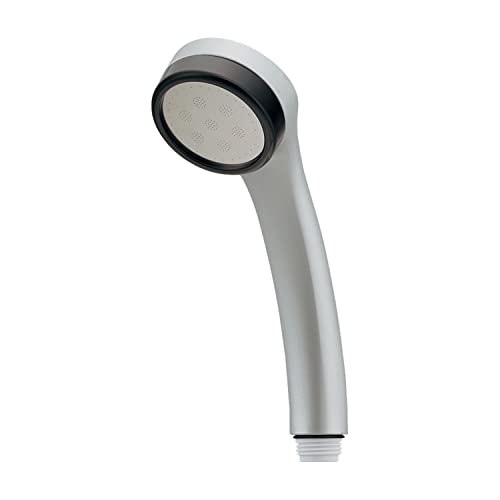 モダンシルバー/-/356-907・パッケージ個数:1・使用温度:1〜60度、使用圧力:0.03〜0.09Mpa(流量2.5/分以上)・取付ネジ:G1/2、噴射口:163個(穴径0.3mm)・付属アダプター:KVK・MYM用の2種類付き・付...