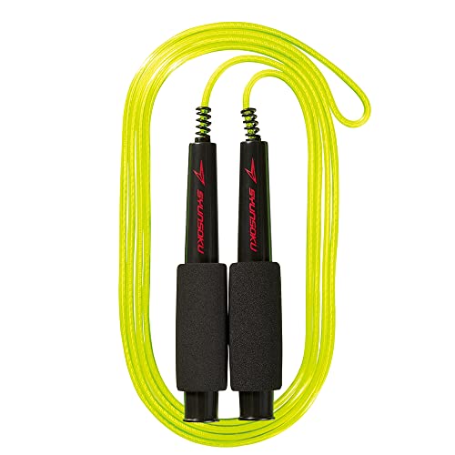ブラックマックス/F/103568・Color:ブラックマックスSize:F・パッケージ個数:1・【特長】強度のあるファイバー芯を埋め込んだ六角形（Hex）のロープが軽快な風切り音を起こす機能充実の縄跳び・【仕様】バネ上の回転パールがロープ...