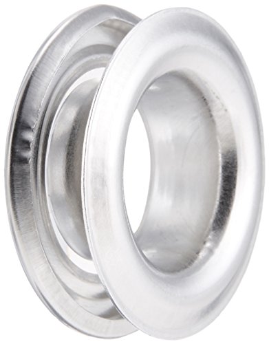アルミ製シルバー/15mm(#30)/51318・Size:15mm(#30)Style:アルミ製・パッケージ個数:1・用途：袋物の穴の補修、補強に・サイズ：15mm/#30・厚さ上限：4mm・内容量：50個・仕様：馴染みやすいシルバーカラ...