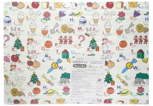 ABC柄ABC柄/約縦54.5cm×横76.5cm/70061・Style:ABC柄・パッケージ個数:1・サイズ：約縦54.5cm×横76.5cm・素材：ポリプロピレン・ポリエチレン・カラー：ABC柄・原産国：日本・■クッション性に優れ、や...