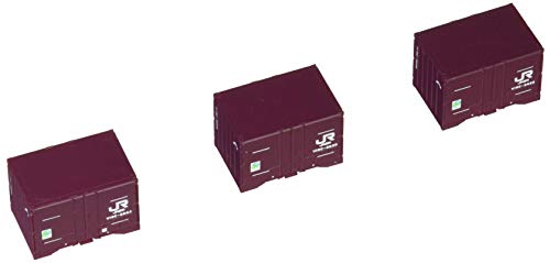 -/-/3154・商品モデル番号:3154・製品サイズ:11.2 x 5.59 x 2.11 cm・発売日:2016/4/1トミックスコンテナ貨車に搭載可能。 3個で番号違いを再現。 エコレールマーク印刷済み。 (.co.jpより)