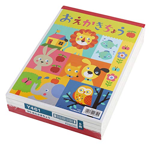 5冊-/B5/Y461-5T・Size:B5Style:5冊PatternName:単品・パッケージ個数:1・【綴じ枚数】 1冊80枚・【セット入数】 5冊・【罫内容】 無地・【仕様】 ぬりえ付き・【仕様】 ぬりえ付き北欧調のオシャレでかわ...
