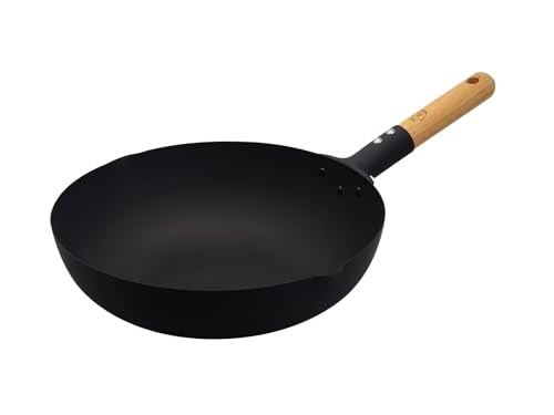 炒め鍋30cm炒め鍋30cm/30cm/MGIT30P・Style:炒め鍋30cm・パッケージ個数:1・鉄の表面に凹凸があるこびりつきにくいマグマプレート鉄フライパン。凹凸加工で表面積が広くなり、高い熱伝導。鉄分も付着しやすい。持ち手が天然...