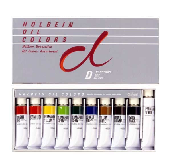 Dセットマルチ/15 ミリリットル/B917・Style:Dセット・ホルベイン油絵具は、厳選された顔料と植物油によって生み出された最高級油絵具。ホルベイン油絵具は、厳選された顔料と植物油によって生み出された最高級油絵具。
