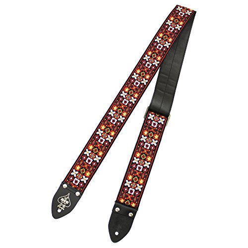 ACE-1-/Free Size/ACE-1・Style:ACE-1・パッケージ個数:1・Length 750~1290 mm・width 50 mm商品紹介 多くの偉大なギタリストに使用された「エースストラップ」のリイシューモデル。表には...