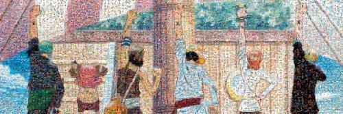 『モザイクアート(仲間の印)』モザイクアート(仲間の印)/34×102cm/ENS17753・Color:モザイクアート(仲間の印)・パッケージ個数:1・本体サイズ :34×102cm・対象性別 :男女共用・(C)尾田栄一郎/集英社・フジテ...