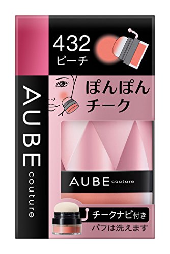 モダン。432 ピーチ/3.5グラム (x 1)/aube016-432・Color:432 ピーチ・パッケージ個数:1・商品サイズ (幅×奥行×高さ) :78×47×47・原産国:日本・内容量:3.5g商品紹介 チークナビを小鼻の横に合わ...