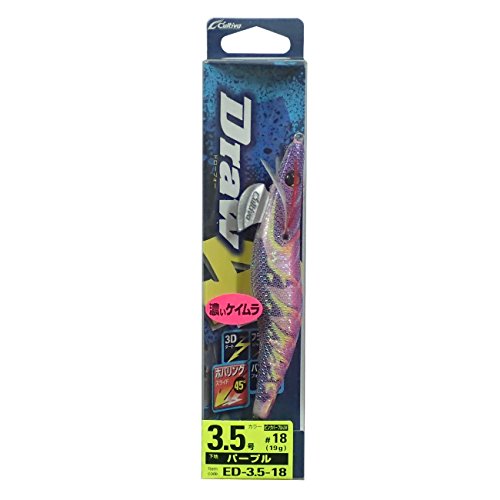 3.5号 (19g)#18ピンクパープルUV/パープル/3.5/31882・Color:#18ピンクパープルUV/パープルStyle:3.5号 (19g)・パッケージ個数:1・主な対応魚種:イカ・使用可能な釣法:イカ釣りエギング・サイズ:3...