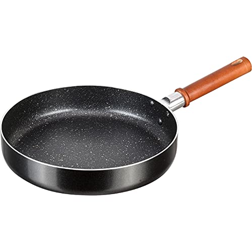 ブラック/24cm/RB-2136・Size:24cm・パッケージ個数:1・商品サイズ:約 幅40.5×奥行24.5×高さ8.7cm、重量:約540g・鍋の高さ:約5cm・本体:アルミニウム合金、内面:ふっ素樹脂加工、外面:焼付塗装、はり底...