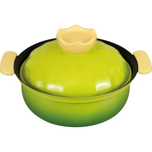 キャベツ黄緑/2 L/RB-3658・Style:キャベツ・パッケージ個数:1・商品サイズ(約):幅25.5×奥行21×高さ13.5cm・商品重量(約):660g・本体:アルミニウム合金、内面:ふっ素樹脂加工、外面:焼付け塗装、はり底:ステ...