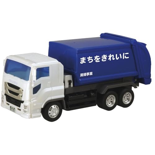 清掃車ニュージュニア 清掃車/-/8042・原産国:中国商品紹介 イスズギガジュニアシリーズを最新車種でリニューアル! レバーを引くと荷台が上がり、後部扉が開閉できます。 本体サイズ:W25×D8.5×H11cm 安全警告 該当なし