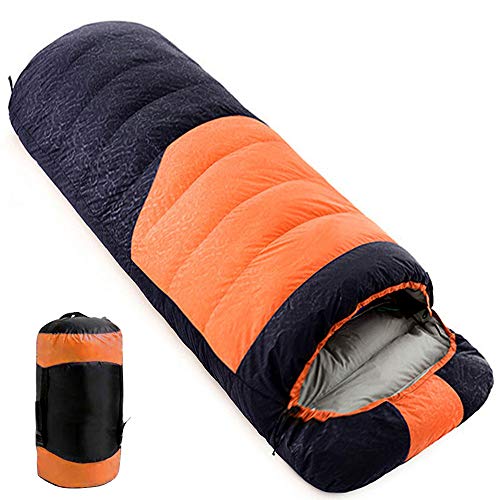 2.7KG／橙+黒 右開きオレンジ/80L x 210W cm/-・Style:2.7KG／橙+黒 右開き・【コンパクト】収納袋に入れてから、ベルトで縦方向・横方向バランス良く圧縮され、ボールのようにコンパクトにすることができる寝袋。・【防...