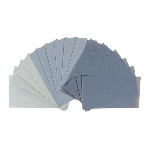 #400/#1000/#1500グレー/14 x 7.6 x 0.01 cm/BYR-23・Style:#400/#1000/#1500・パッケージ個数:1・#400 #1000 #1500 18枚入り(各6枚)・サイズ:76×140mm・...