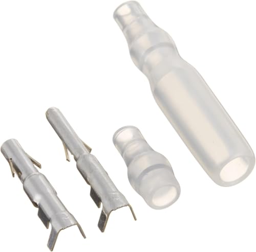 ギボシ/オス・メス(カワサキ)-/Pack of 1/0900-755-01002・Size:Pack of 1・パッケージ個数:1・適合車種:カワサキウインカー等・ギボシ端子とスリーブのセット・材質:黄銅・表面処理:スズメッキ・カワサキウ...
