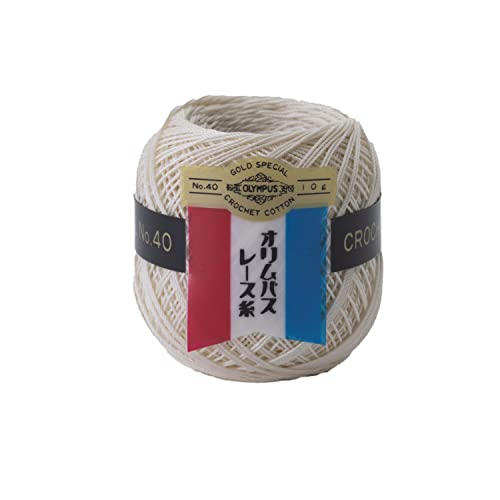 単品クリーム系 Col.852/89 m/OLY-10G-852・Size:89 mStyle:単品Color:クリーム系 Col.852・パッケージ個数:1・素材:綿100%・対応の針:レース針68号・サイズ:約89m・最高級エジプト綿使...