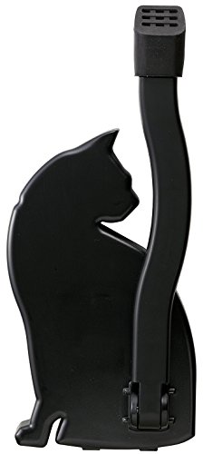 ねこブラック/サイズ:約W10.2×D6.3×H23.2cm(折りたたみ時)/AKS-05・Color:ブラックPatternName:ねこ・パッケージ個数:1・サイズ:約W10.2×D6.3×H23.2cm・本体重量:約355g・素材・材...