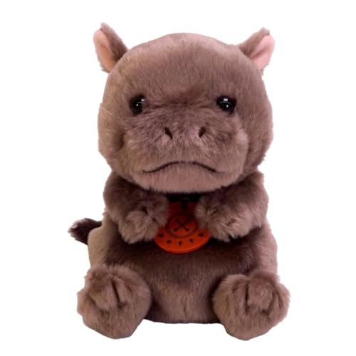 コビトカバ/-/K-9580・Color:コビトカバ・手のひらサイズのかわいいぬいぐるみシリーズ「potte」に、コビトカバが仲間入り！・ふわふわで可愛らしい表情に癒されてみませんか。・サイズ：約H12.5×W9×D13.5cm手のひらサイ...