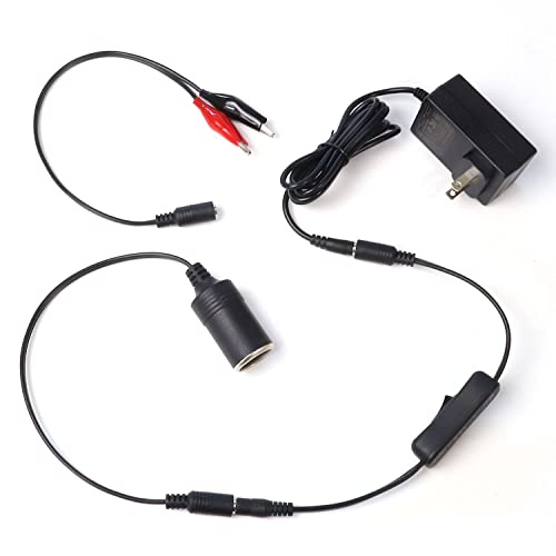 DC12V/3A 出力ブラック/-/AC10-123A・Style:DC12V/3A 出力・家庭用コンセントから12V電源を取ることが可能・シガーソケット、ワニ口クリップの2種類のアダプター付属・AC100~240V→DC12V3Aに変換・...
