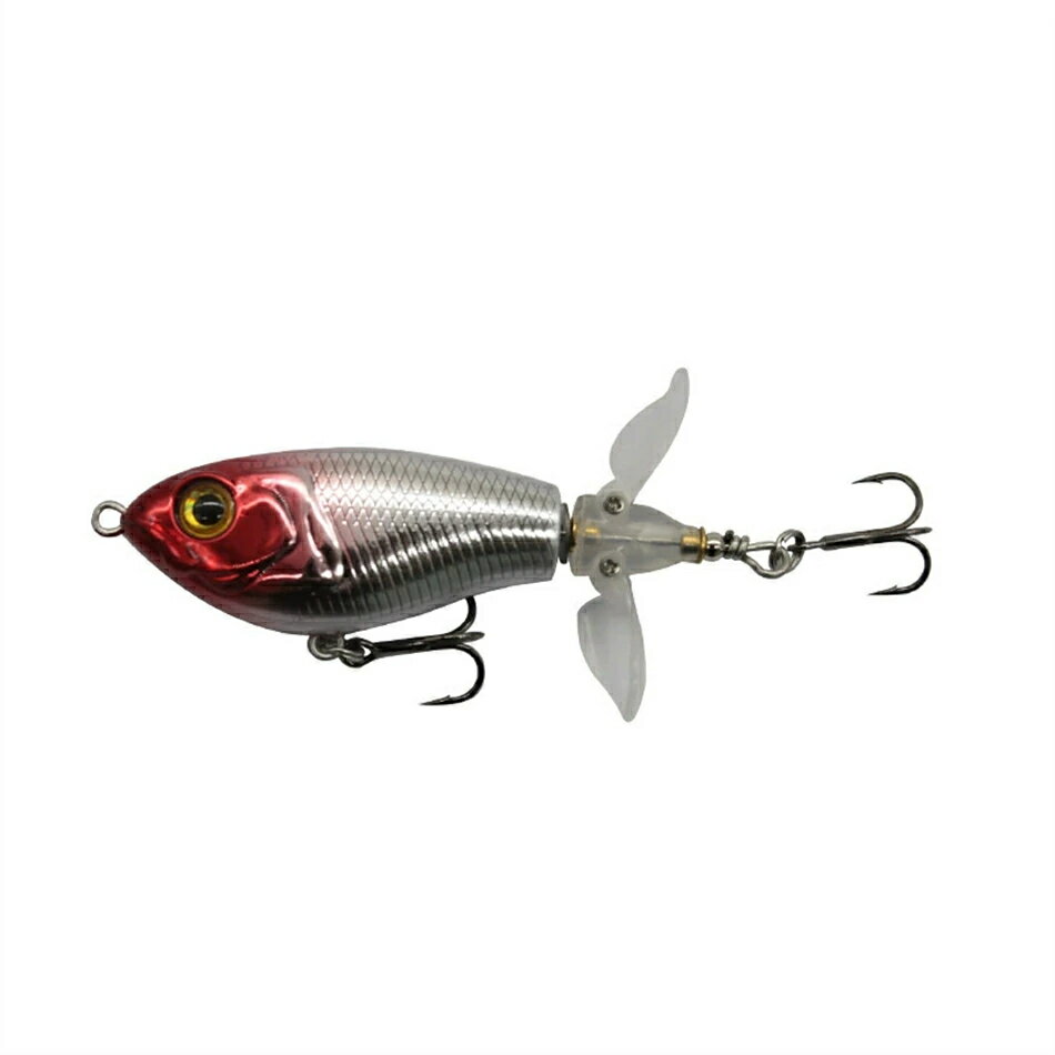 このダブルプロペラ魚餌ルアーは、シーバスやトラウトを狙うアングラーに最適なアイテムです。1個セットで提供されるこのルアーは、65mmで9gと80mmで16gの2種類のサイズがあり、さまざまな釣り場やターゲットに対応します。 デザインは小魚に...