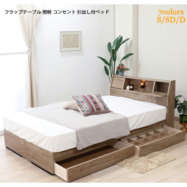 フレーム 生産地 フレーム：日本製 材質 フレーム：プリント化粧板、白熱灯(10W) 1口コンセント(1200W) サイズ(cm) フレーム/約幅100×長さ215×高さ80 引出し内寸/約幅96×奥行40×高さ10(大) 約幅90×奥行3...