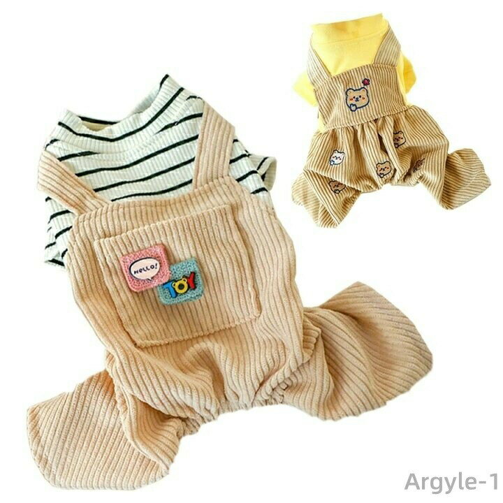 【商品特徴】 綿100%素材で肌に優しく、愛犬に快適な着心地を提供。 ボーダー柄のデザインで、どんなシーンでもおしゃれに。 寒い季節に最適な防寒仕様。室内でもお散歩でも暖かさをキープ。 つなぎタイプで体全体を包み込み、抜け毛対策としても効果...