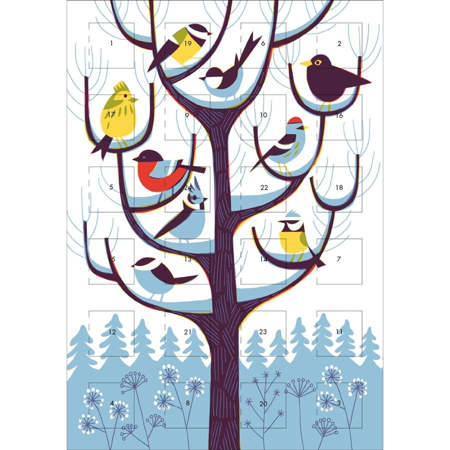 フィンランドの人気イラストレーターのアドベントカレンダー。 12月1日から24日まで、1つずつ窓を開けて、クリスマスまでのカウントダウンを楽しみます。 シンプルなペーパータイプで、お部屋のアートとして楽しめます。 デザインごとに、窓の内側に...