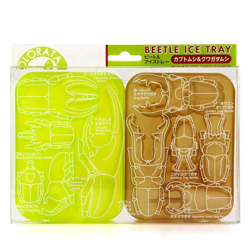 カロラータ アイストレー動物や恐竜、昆虫、フルーツの形の氷がつくれるアイストレー