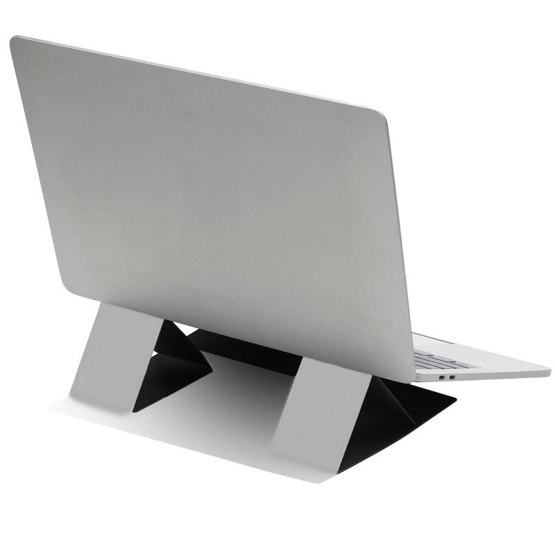 calm wish ノート パソコン pc スタンド 台 薄型 軽量 角度 調整 折りたたみ コンパクト 効率化 グッズ スマホ 汎用【快適な作業姿勢と視野角の確保】ノートPCを目線の高さに合わせられる設計で、角度調整も可能。首や肩への負担...