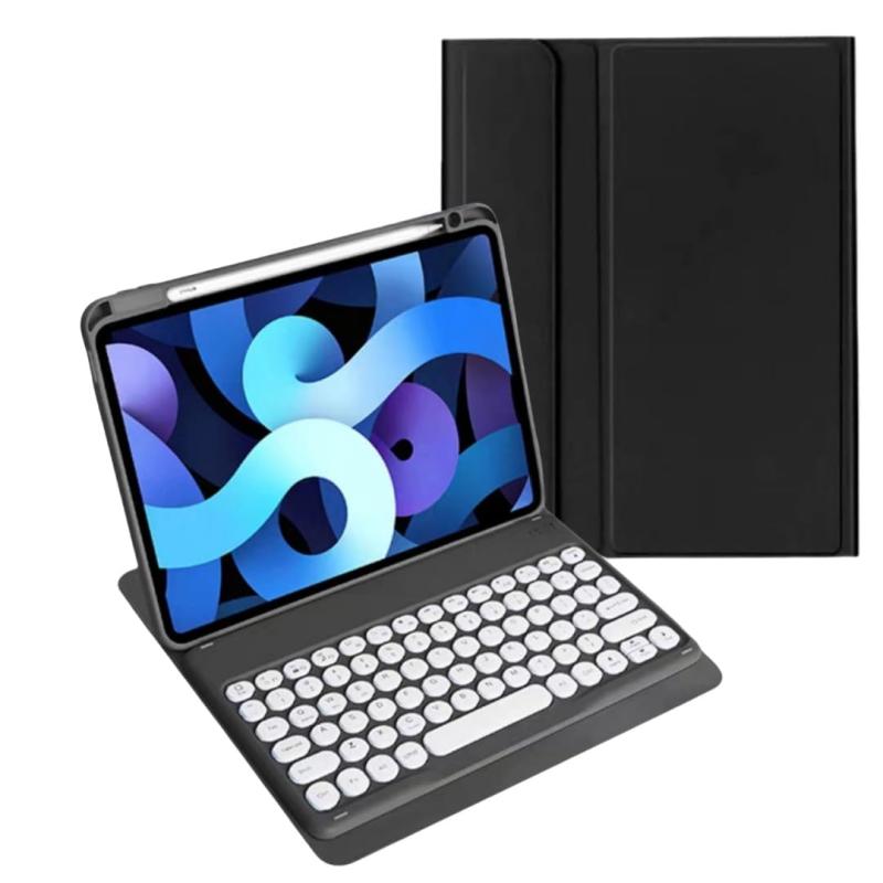 iPad Pro11/Pro13インチ キーボード ケース 人気 超軽量 ペンシル充電収納可能 iPad Pro 11 第5世代/Pro 13 第7世代 (M4)カバー 脱着式 ワイヤレス bluetooth キーボード 付き ペン収納 丸...