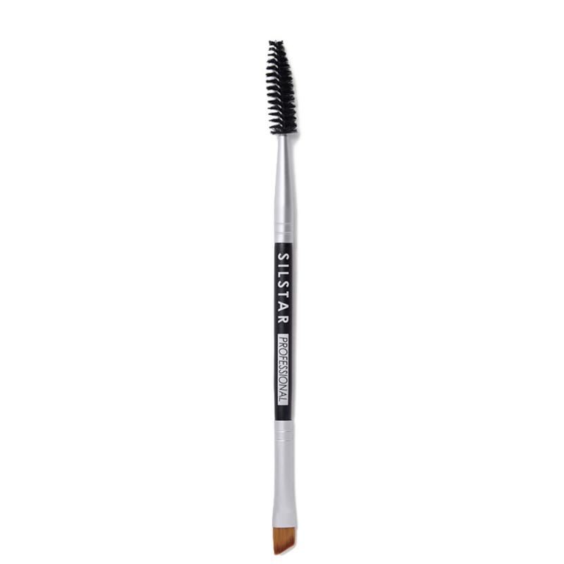 SILSTAR PROFESSIONAL DUAL EYEBROW BRUSH MADE IN KOREA BROW BRUSH AND SPOOLIE BRUSH SPB014…SILSTAR PROFESSIONAL Dual Eyeb...