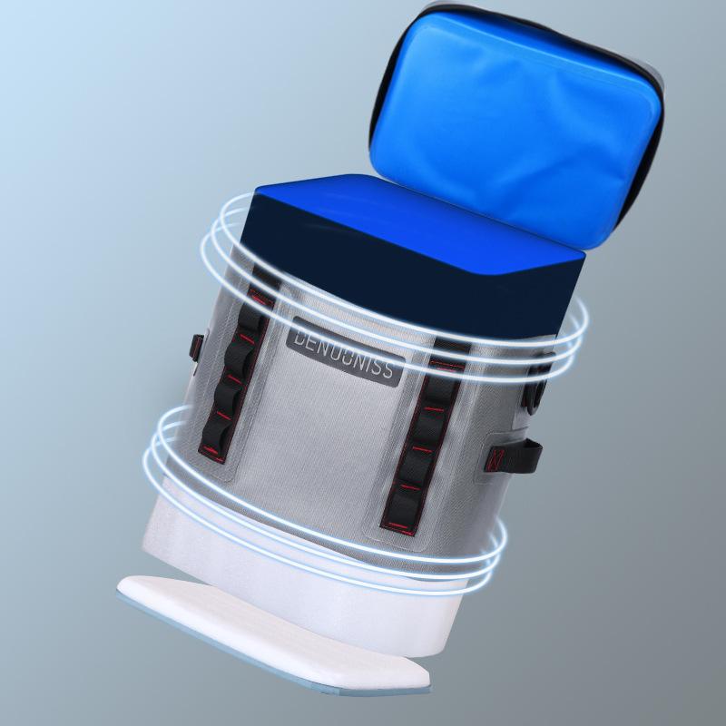 2個セット・素材: PVC・容量: 24L・スタイル: 現代簡約・デザイン: 横型・機能: 便携、折りたたみ、速冷、注水、瞬間冷却・カテゴリ: アイスパック・カラー展開: グレー、多色