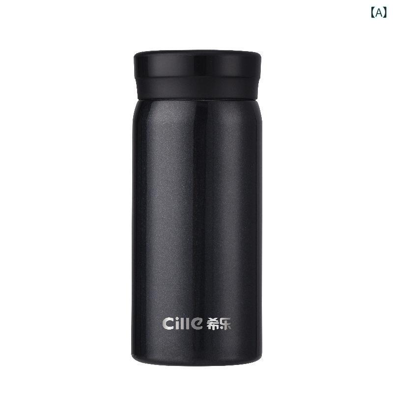 ・スタイル: 直身杯・内胆素材: 316不鏽鋼・外殻素材: 304不鏽鋼・保温性能: 0-6時間・素材: 316不鏽鋼・風格: 現代簡約・機能: 通常,携帯,真空,保温・色展開: 黒,白,赤,緑,ピンク・容量: 200ml・種類: 保温杯・...