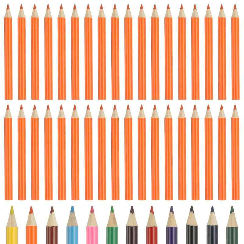 PATIKIL かわいいお絵かき用鉛筆 油性コア付き アートスクラップブック用品 大人の塗り絵/アーティスト/初心者向け描画用素材【利点】芯は顔料の割合が高いため、鮮やかな色と強いカバー力があります。 油性配合と中硬度の組み合わせにより、芯...
