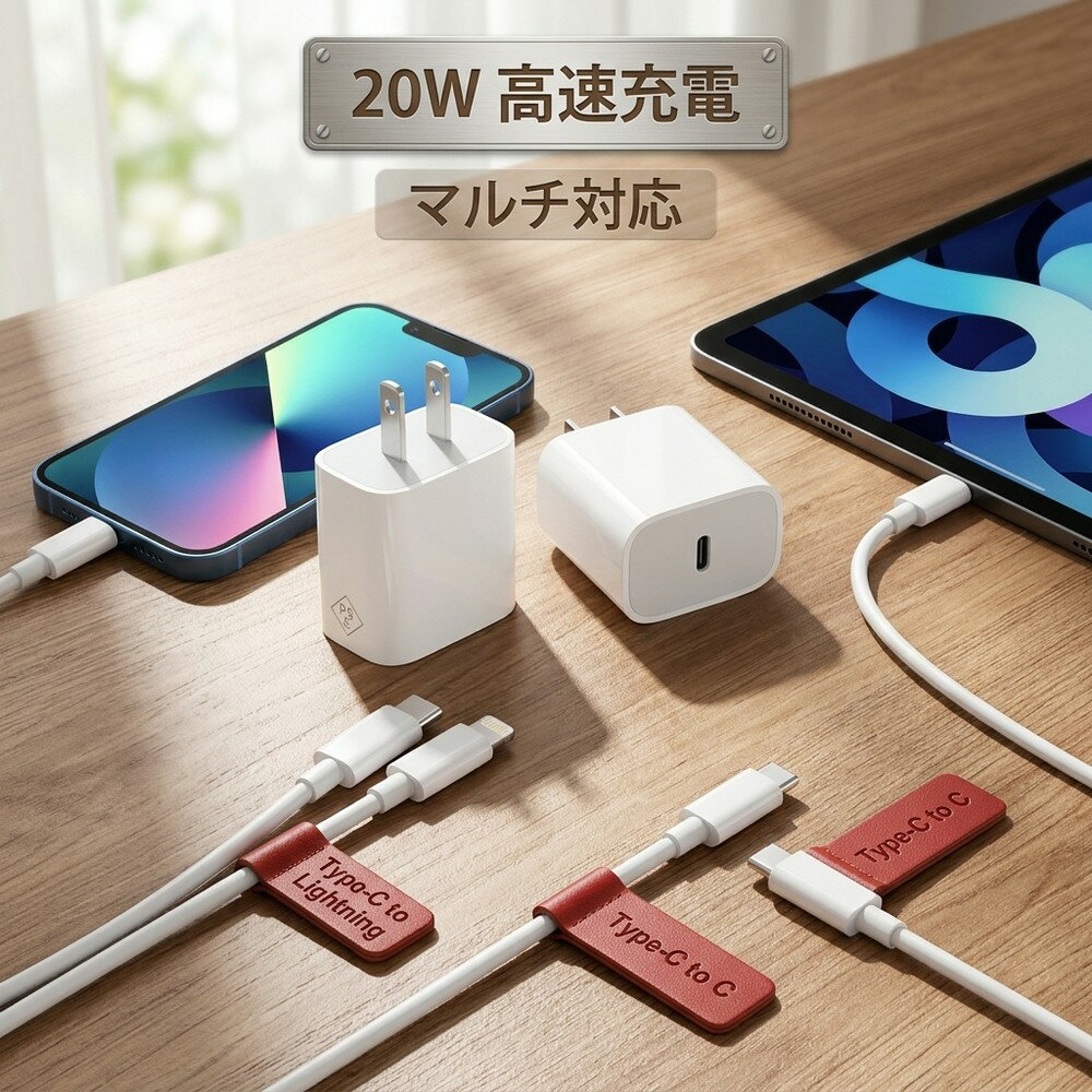 メーカー希望小売価格はメーカーサイトに基づいて掲載しています 商品説明 製品仕様 コネクタ形状：ライトニング（オス） - USB A（オス） ライトニング（オス） - USB C（オス） ケーブル長：1.5m 備考:Apple（アップル）正...