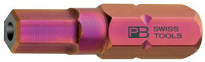 ●差込角(”HEX)：1/4(6.3mm)●サイズ(mm)：3●全長(mm)：25●軸長(mm)：4.5●質量(g)：5●強度と精度に優れた差込角1/4”(6.35mm)のいじり止め六角ビットです。＊こちらの画像は統一イメージ画像になります。