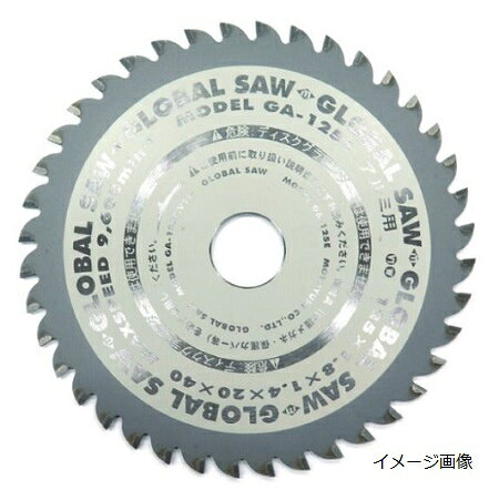 アルミ・非鉄金属用チップソー GA-380-100●アルミ・銅・その他の非鉄金属の薄物切断に最適用途　アルミサッシ・アルミサイディング・アルミ型材・アルミ板材サイズ(mm)外径380×刃厚2.8×本体厚2.2×穴径25.4×歯数100最高回...