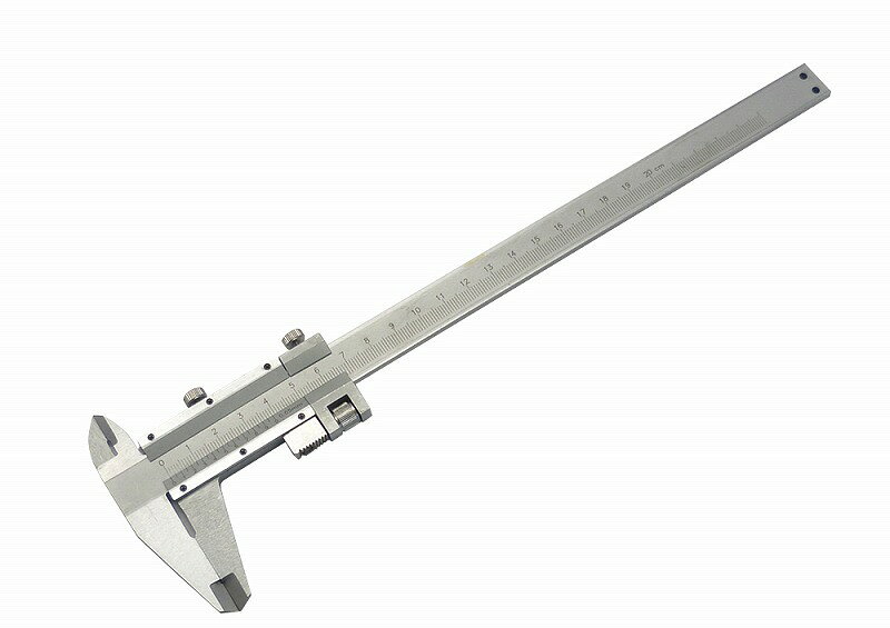 ◆ノギス ブローケース入 200MM◆シルバー標準型ノギス 200MM■品番：PM039■測定範囲：200(mm)■器差（mm）：±0.05■最小表示（mm）：0.05■外側ジョー（mm）：47■内側ジョー（mm）：18■デブスバー：有■質...
