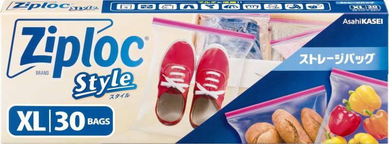 Ziploc ジップロック スタイル ストレージバッグ XL 30枚 特大サイズのジップロックだから、たっぷり整理・収納かさばる荷物の持ち運びにもぴったりたっぷり大容量サイズブラント名: ジップロックメーカー名: 旭化成ホームプロダクツ