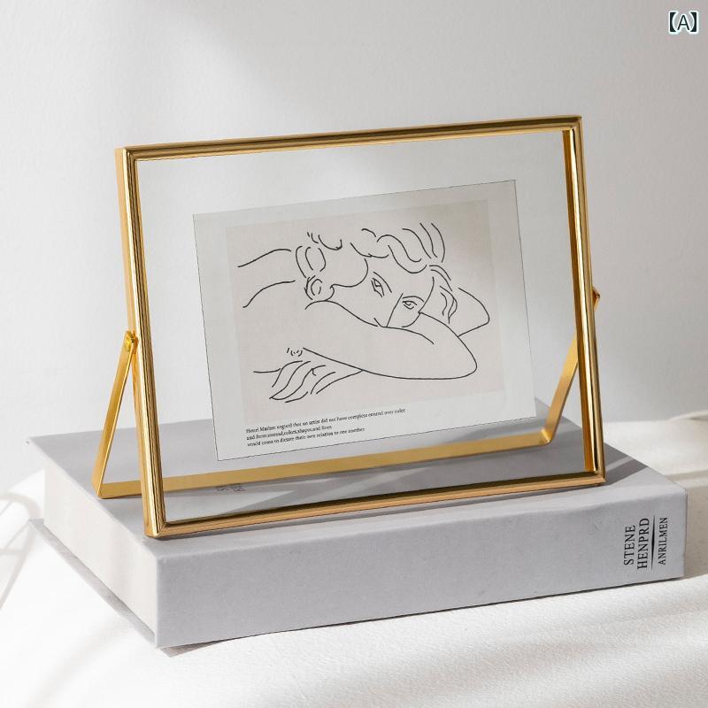 写真 プリント プラス ガラス 透明 フォトフレーム アルバム 装飾 金属 テーブル 6インチ A4 壁掛け 北欧 シンプル インテリア材質: 金属サイズ: 6インチ HD ガラス表面 [≤10.2*15.2cm を保持] 7インチ HD ...