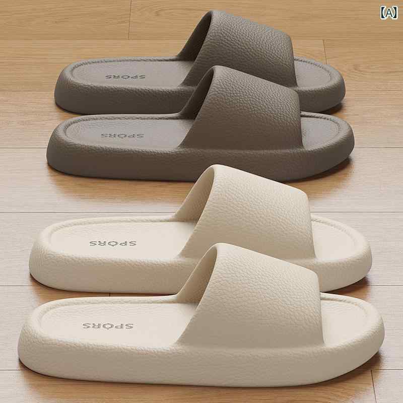 女性用 スリッパ 夏 室内 家庭 カップル 浴室 滑り止め 防臭 サンダル 男性用 ルームシューズ インテリア リビング シンプル裏地素材: EVA靴のサイズ: レディース 36-37 メンズ 40-41 レディース 36-37 メンズ 4...
