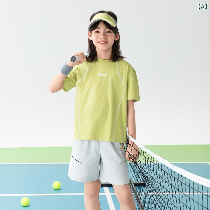 男の子 半袖 Tシャツ 2025 夏 クール 日焼け防止 スポーツ 通気性 子供用 速乾 服 スーツ 無地 シンプル カジュアル素材: ポリエステル素材構成: ポリエステル複合弾性繊維100袖丈：半袖参考身長：140cm 175cm 130...
