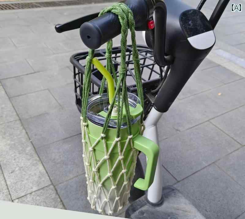 2000 ml 大型 ウォーターカップ ハンドバッグ アイス 大容量 魔法 瓶 カップ ストロー 学生用 ポケット カバー アウトドア