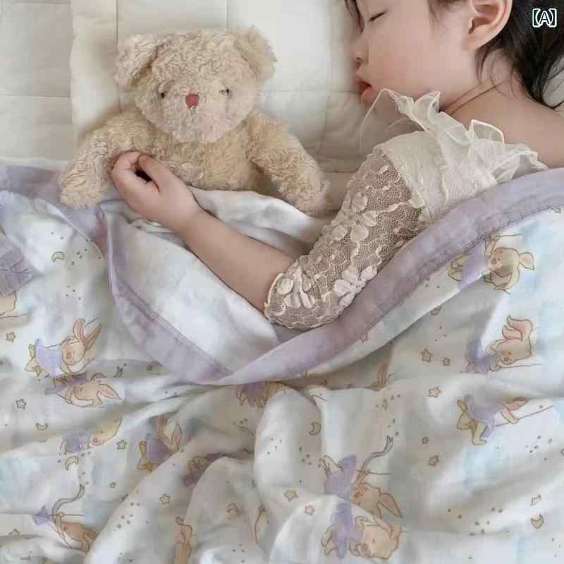 竹 繊維 ベビーブランケット 綿 ガーゼ 小さめ ブランケット タオル キルト 夏 薄手 子供用 昼寝 エアコン 涼しい クール 快適素材：竹繊維素材構成: 竹繊維70%.綿30%サイズ: 110x110cm 120x150cm 150x2...