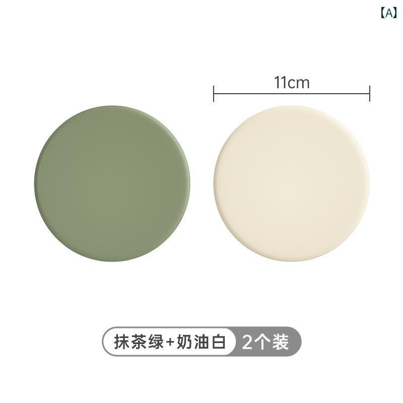 シリコン コースター 断熱 パッド 軽量 豪華 ティー 火傷 防止 吸水 滑り止め コーヒー パステルカラー シンプル キッチン素材：PU仕様: フリーサイズ