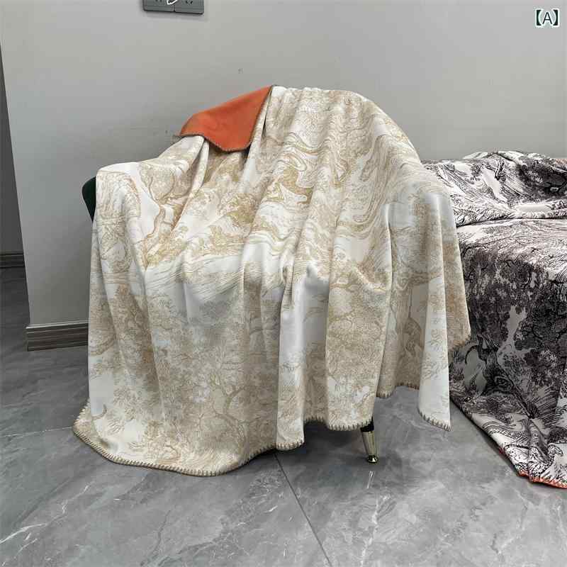 豪華 軽量 豪華 ブランケット 小 迪 風 ソファ ブランケット 母子用 二重層 ホーム ブランケット 装飾 カバー ブランケット素材：ポリエステルサイズ: 200cmx230cm.150cmx150cm.150cmx200cm.180cm...