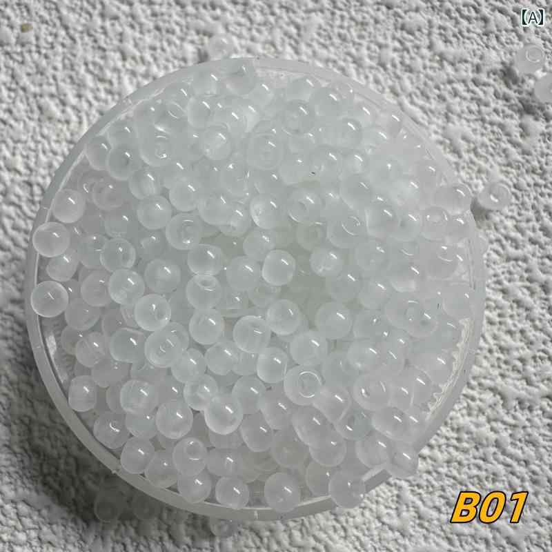 3 mmの 氷の 透明な 米 散らばった ビーズ 小さめ ビーズの ブレスレット DIY 素材の ビーズブレスレット ネックレス ビーズの ガラス ビーズ ペンダント 付き新しさ: 焼きたて発売日：年夏材質：有機ガラス製品タイプ: アクセサ...